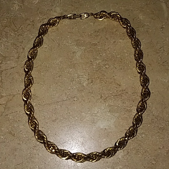 Napier | Jewelry | Napier Gold Tone Rope Chain | Poshmark